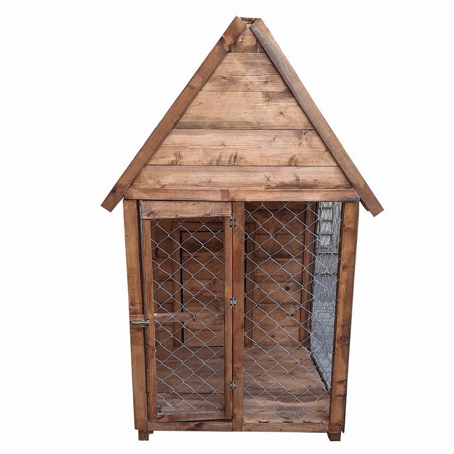 خانه سگ چوبی مدل DH-52 | هیوا پت